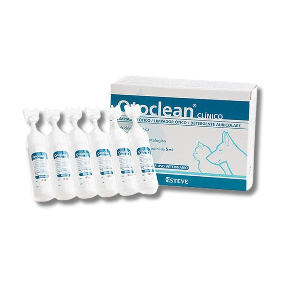Detergente Otico OTOCLEAN per Cani e Gatti 18 fiale x 5 ml - Cura ...