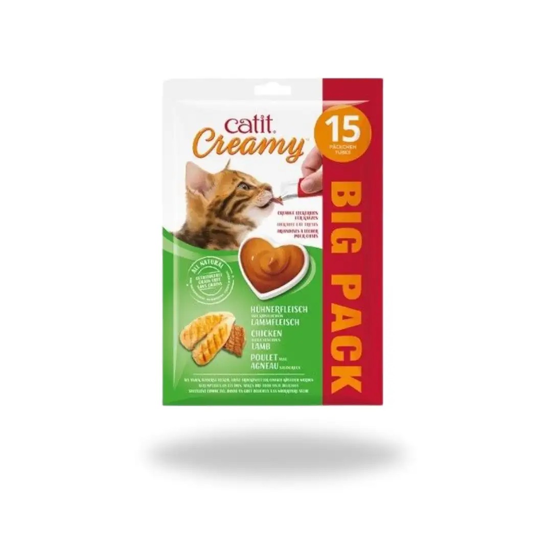 Catit Creamy, Snacks para gatos