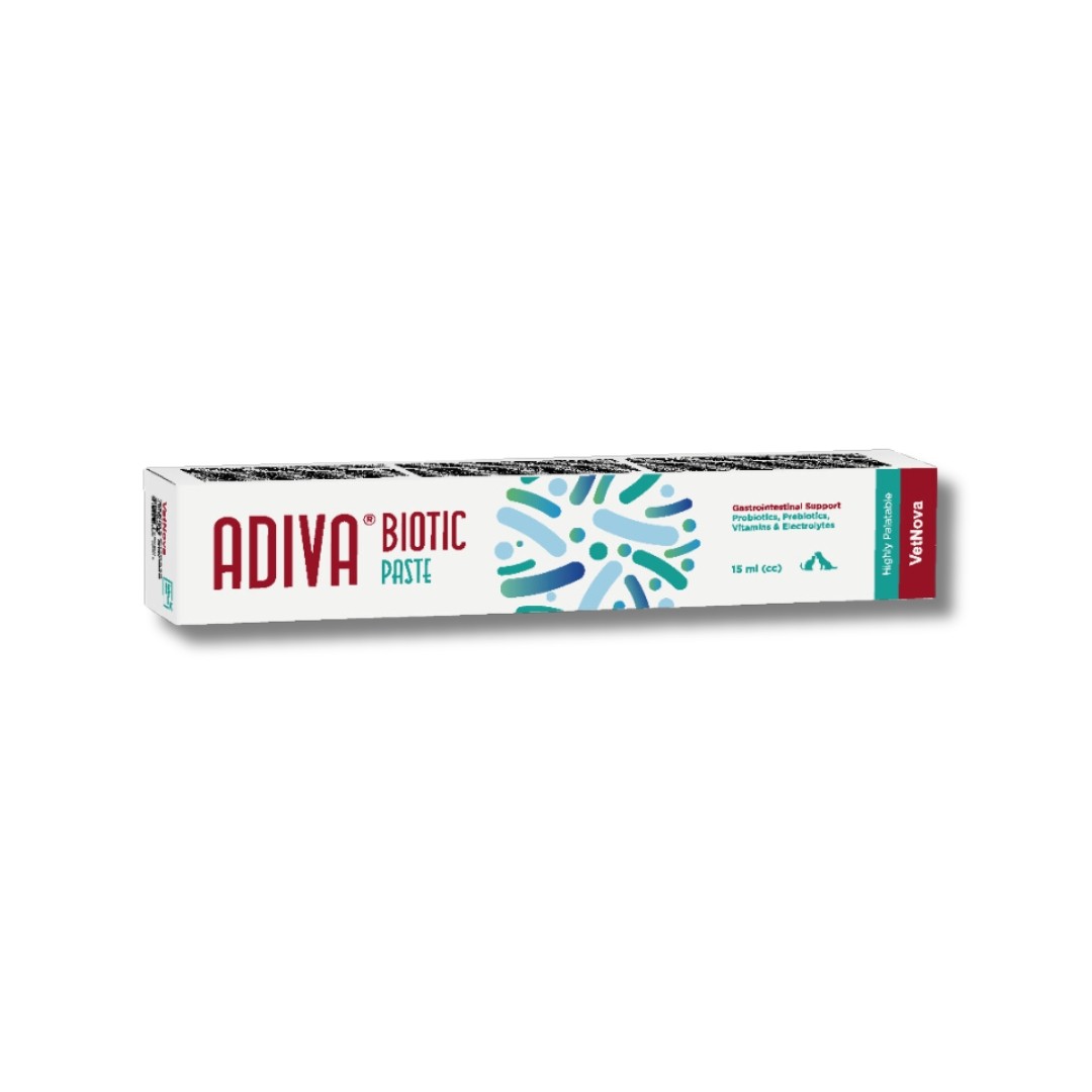 ADIVA BIOTIC Probiotic Paste 15 ml — Digestive Health for Dogs & Cats