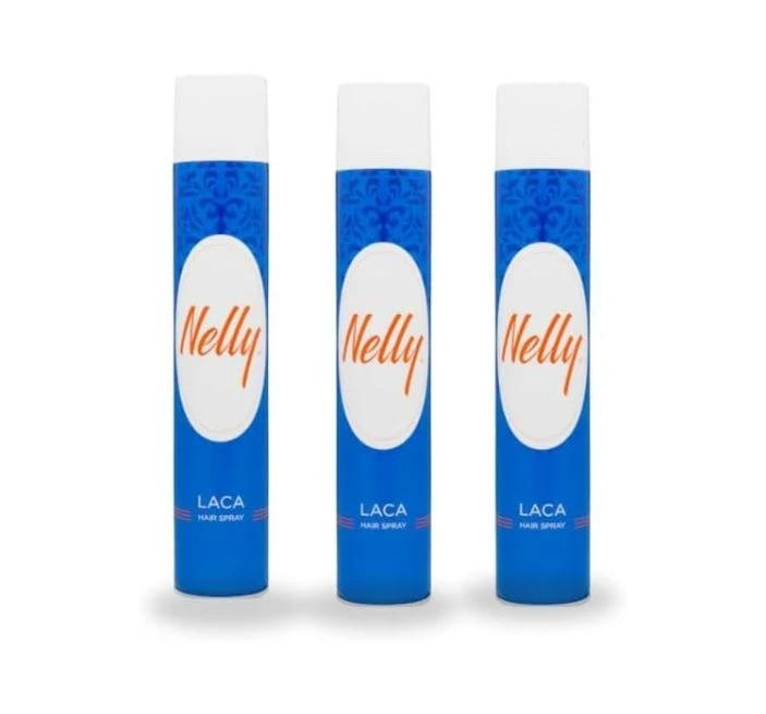 Nelly Laca Spray Cabello Todo Tipo 400 ml Pack de 3