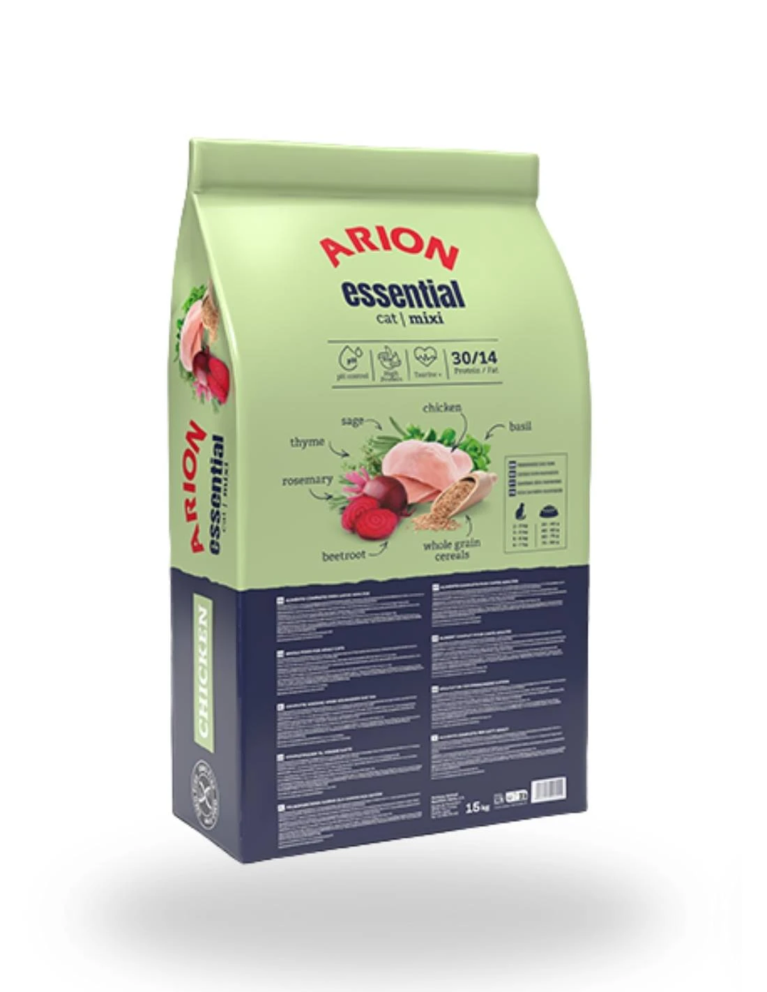 Arion Essential Cat Mixi | Cat Food 3kg & 15kg | High Protein